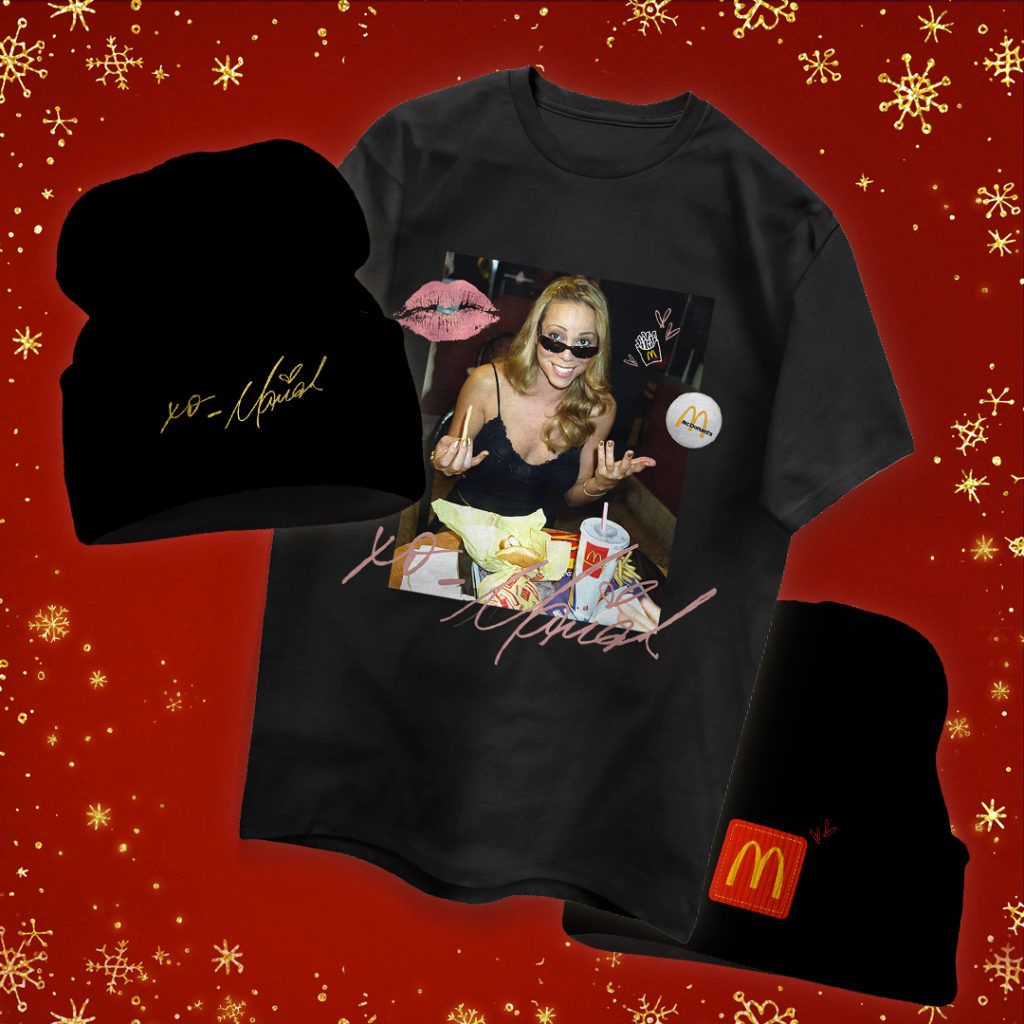 McDonald's Drops Official Mariah Menu Ad, Limited Merch Line
